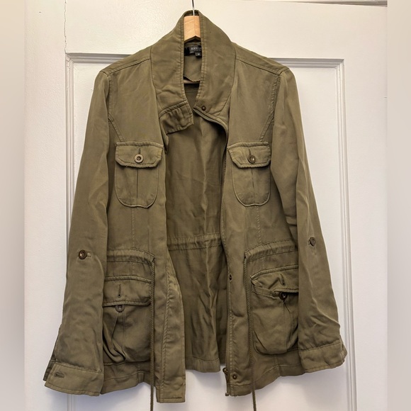 Black Label | Jackets & Coats | Green Utility Jacket From Black Label ...